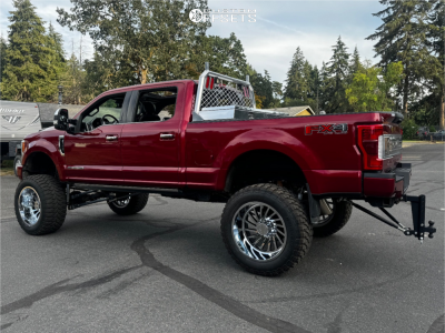 2018 Ford F-350 Super Duty with 24x14 -81 ARKON OFF-ROAD Caesar and 40/ ...