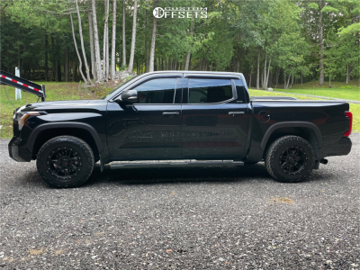 2023 Toyota Tundra with 18x9 12 DX4 Rebel and 265/75R18 Venom Power ...