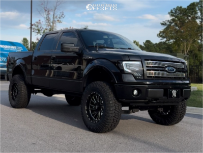 2012 Ford F-150 with 20x10 -19 TIS 547bm and 37/12.5R20 Radar Renegade ...