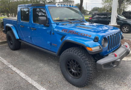 2021 Jeep Gladiator with 17x8.5 25 Method Mr703 and 315/70R17 ...
