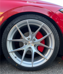 2022 Honda Civic with 18x9.5 35 Aodhan Aff7 and 235/40R18 Westlake SA07 ...