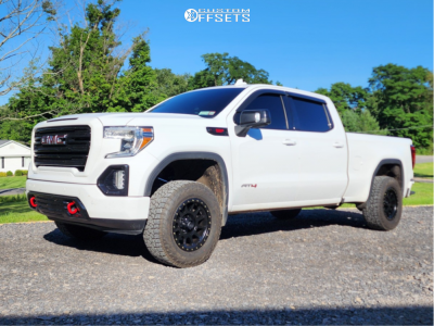 2019 GMC Sierra 1500 with 18x9 -12 Method MR305 and 285/65R18 Falken ...