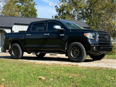 2018 Toyota Tundra with 18x9 25 Icon Alloys Compression and 275/70R18 ...