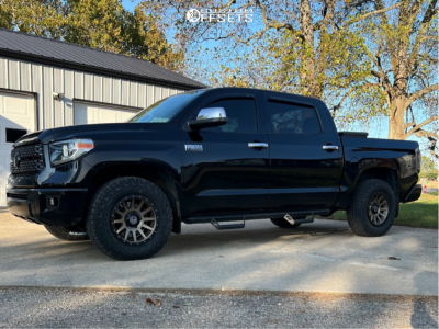 2018 Toyota Tundra with 18x9 25 Icon Alloys Compression and 275/70R18 ...