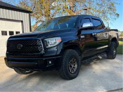 2018 Toyota Tundra with 18x9 25 Icon Alloys Compression and 275/70R18 ...