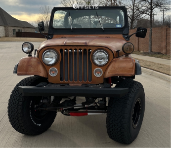 1978 Jeep CJ5 with 15x10 -44 Pro Comp Series 252 and 35/12.5R15 ...