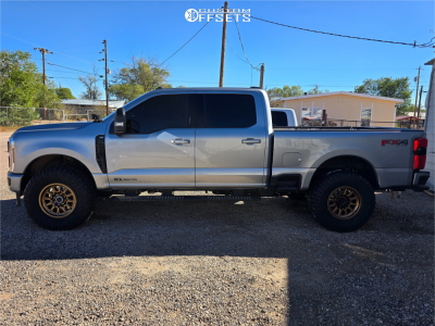2024 Ford F-350 Super Duty with 18x9 12 Method Mr323 and 37/13.5R18 ...
