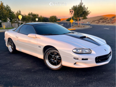 2002 Chevrolet Camaro with 18x10 41 Weld Racing S71 and 295/30R18 Toyo ...