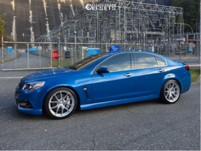 2015 Chevrolet SS with 19x8.5 35 Aodhan Aff7 and 245/40R19 Toyo Tires ...