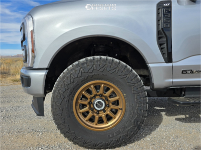 2024 Ford F-350 Super Duty with 18x9 12 Method Mr323 and 37/13.5R18 ...