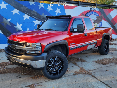 2001 Chevrolet Silverado 2500 HD with 20x9 0 Wicked Offroad W909 and ...