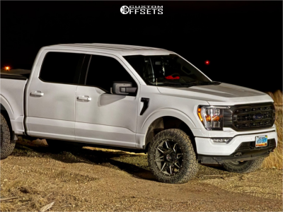 2021 Ford F-150 with 20x9 -12 XF Offroad XF-218 and 33/12.5R20 AMP Pro ...