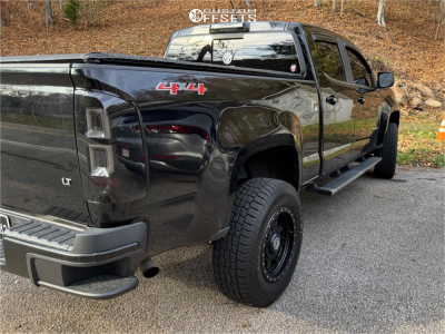 2016 Chevrolet Colorado with 17x8.5 0 Anthem Off-Road Rogue and 245 ...