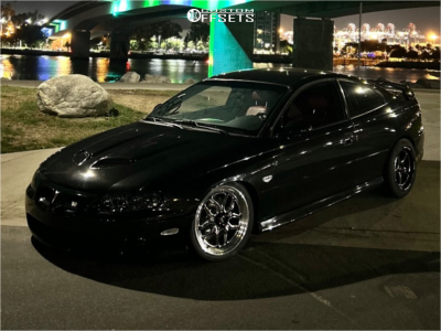 2006 Pontiac GTO with 18x8 0 Weld Racing Laguna and 235/35R18 Hankook ...