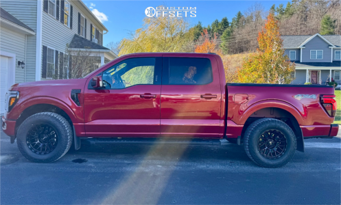 2024 Ford F-150 with 18x9 12 G-FX Tm7 and 285/65R18 Falken Wildpeak ...