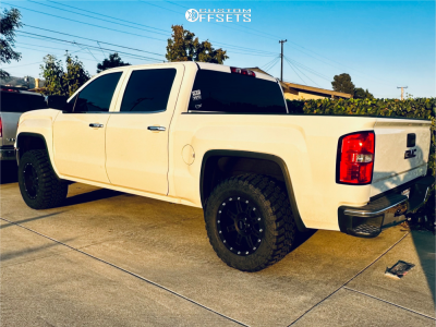 2014 GMC Sierra 1500 with 18x9 0 Pro Comp Series 31 and 33/12.5R18 RBP ...