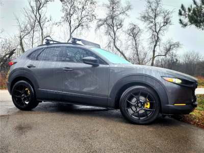 2023 Mazda CX-30 with 19x8.5 43 Konig Diverge and 245/45R19 Continental ...