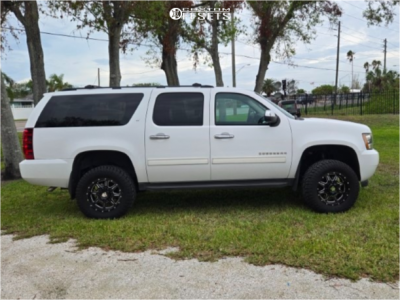 2012 Chevrolet Suburban 1500 with 18x9 -12 Mayhem Monstir and 33/12 ...