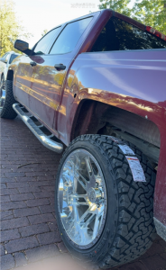 2014 Chevrolet Silverado 1500 with 22x12 -51 ARKON OFF-ROAD Davinci and ...