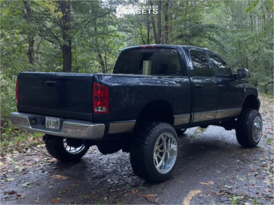 2008 Dodge Ram 2500 with 22x14 -76 KG1 Forged Clockwork and 35/12.5R22 ...