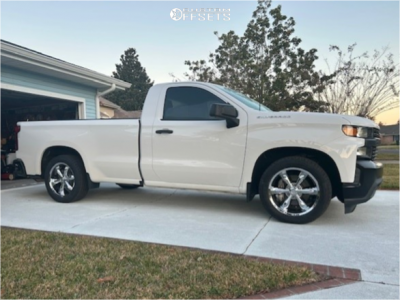 2019 Chevrolet Silverado 1500 with 20x9 20 Vision Legend 6 and 275 ...
