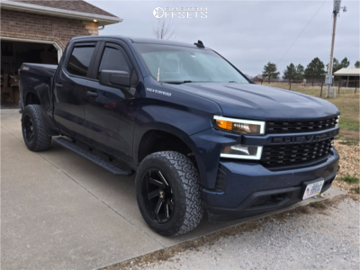 2020 Chevrolet Silverado 1500 Wheel Offset Super Aggressive 3"-5 ...