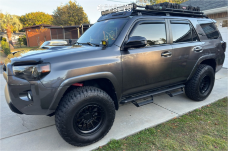 2018 Toyota 4Runner with 17x9 0 Lock Offroad Wheels Baja and 285/70R17 Mickey Thompson Baja Boss ...