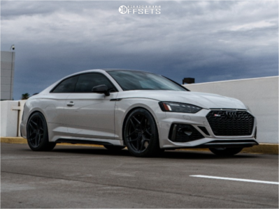 2022 Audi RS5 with 20x10 25 Variant Zeno and 285/30R20 Michelin Pilot ...