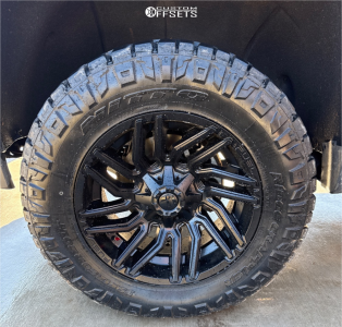 2023 Chevrolet Silverado 2500 HD with 20x10 -18 Fuel Typhoon and 35/12 ...
