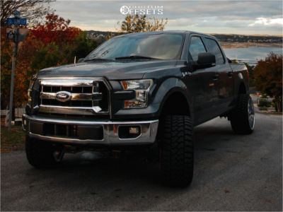 2016 Ford F-150 with 24x14 -76 KG1 Forged Snow and 33/14.5R24 Fury ...