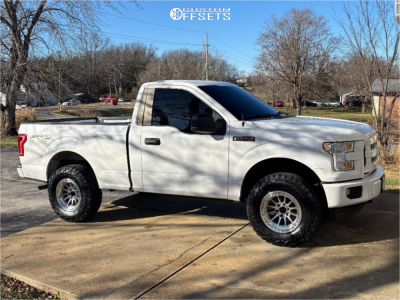 2017 Ford F-150 with 17x9 -12 Lock Offroad Wheels Baja and 285/70R17 ...