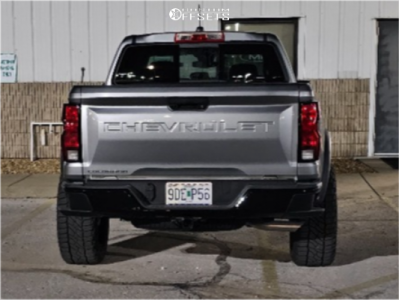 2023 Chevrolet Colorado with 20x10 -18 Fuel Warrior and 285/55R20 ...