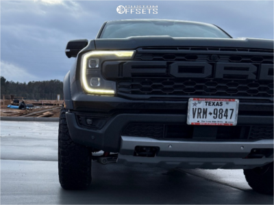 2024 Ford Ranger with 17x9 0 Vossen Hfx-1 and 285/70R17 BFGoodrich All ...