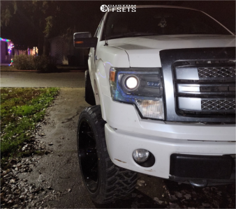 2013 Ford F-150 with 24x12 -51 ARKON OFF-ROAD Churchill and 35/12.5R24 ...