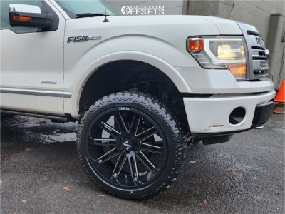 2013 Ford F-150 with 24x12 -51 ARKON OFF-ROAD Churchill and 35/12.5R24 ...