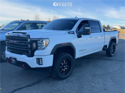 2022 GMC Sierra 2500 HD Wheel Offset Aggressive > 1" Outside Fender ...