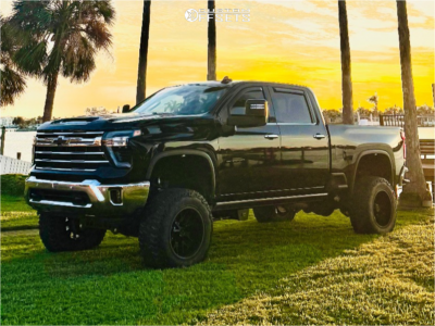 2024 Chevrolet Silverado 3500 HD with 20x12 -44 Hardrock Affliction and ...