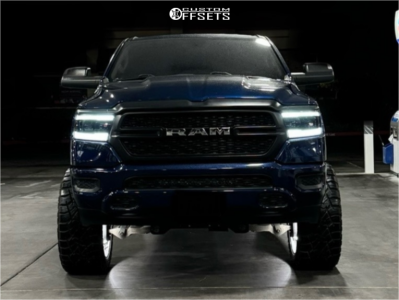 2019 Ram 1500 with 24x12 -44 Fuel Runner and 35/13.5R24 AMP Terrain ...