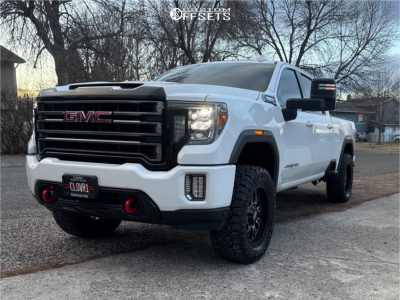 2022 GMC Sierra 2500 HD Wheel Offset Aggressive > 1" Outside Fender ...