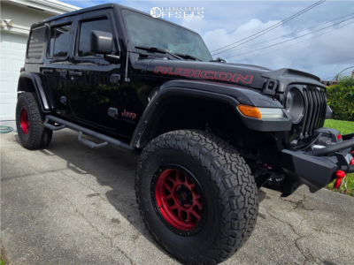 2018 Jeep Wrangler JL Wheel Offset Aggressive > 1" Outside Fender ...