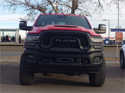 2024 Ram 2500 with 17x10 -25 Vision Tactical and 35/12.5R17 Haida Hd869 ...