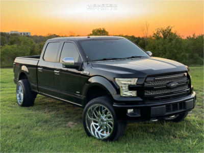 2016 Ford F-150 with 22x12 -44 TIS 544c and 305/40R22 Nitto Nt420v and ...