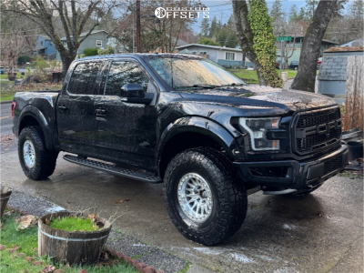 2018 Ford F-150 with 17x9 -12 KMC Km445 and 37/12.5R17 Cooper ...