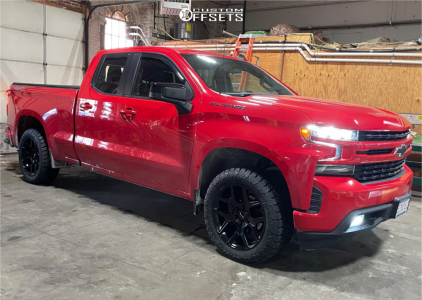 2020 Chevrolet Silverado 1500 with 20x9 18 RTX OE Replica Dallas and ...