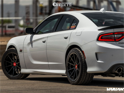 2015 Dodge Charger with 20x10 15 Variant Argon and 275/40R20 Nitto ...