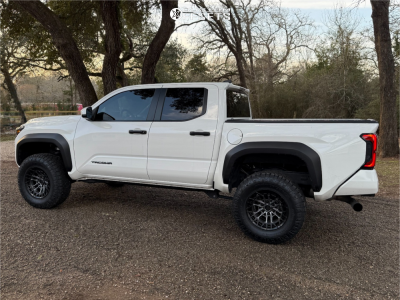 2024 Toyota Tacoma with 17x9 1 Fuel Celsius and 285/70R17 Nitto Ridge ...