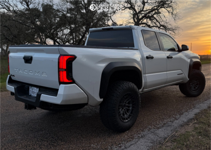 2024 Toyota Tacoma with 17x9 1 Fuel Celsius and 285/70R17 Nitto Ridge ...