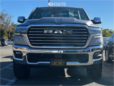 2025 Ram 1500 with 20x10 -19 Hardcore Offroad Hc101 and 275/65R20 Radar ...