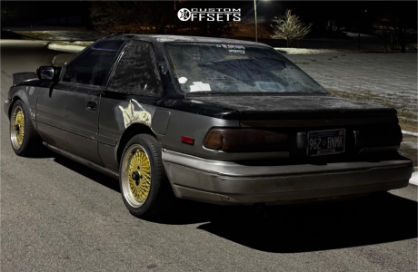 1989 Toyota Corolla with 15x7 38 Enkei 92 and 195/45R15 Lexani Lxtr-203 ...