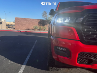 2025 Ram 1500 with 20x9 -12 Fuel Hostage D625 and 33/12.5R20 Nitto ...